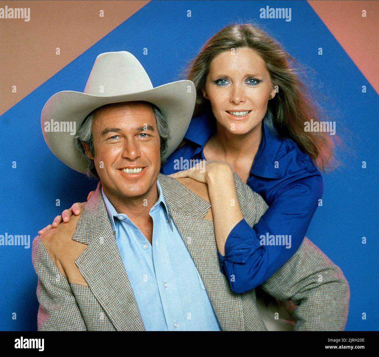 STEVE KANALY, SUSAN HOWARD, DALLAS, 1985 Stock Photo - Alamy