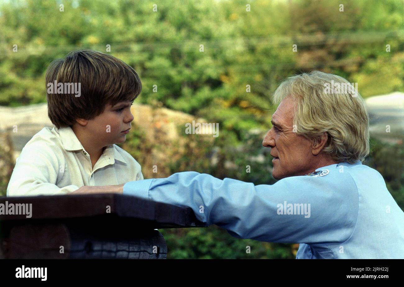 JUSTIN HENRY, RICHARD HARRIS, MARTIN'S DAY, 1984 Stock Photo - Alamy