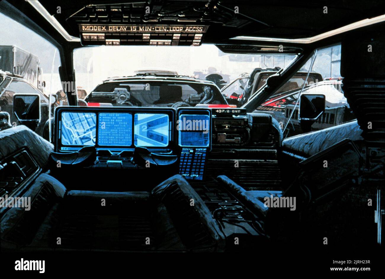 PRODUCTION DESIGN ARTWORK, BLADE RUNNER, 1982 Stock Photo - Alamy