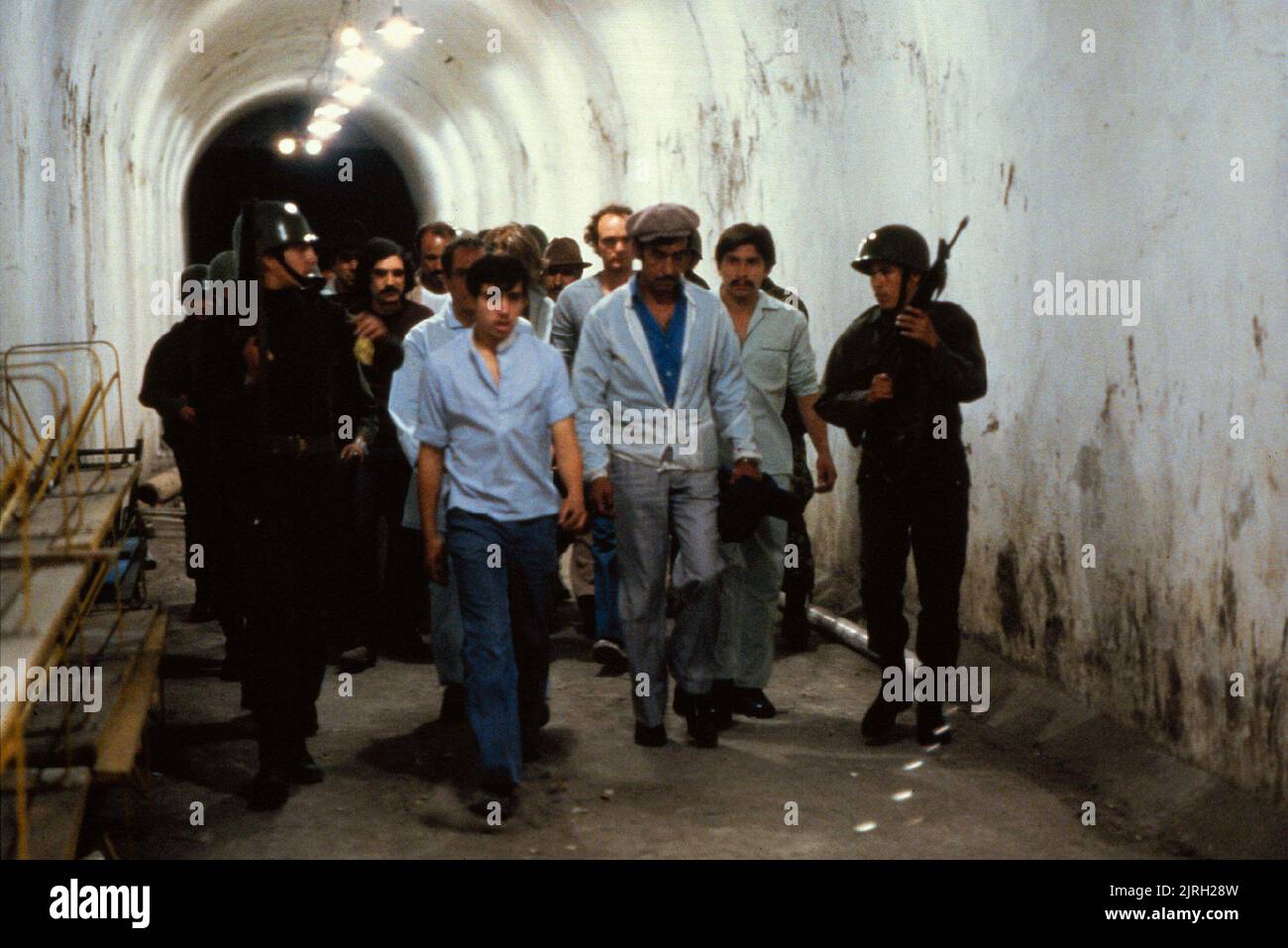 GROUP IN TUNNEL, MISSING, 1982 Stock Photo - Alamy
