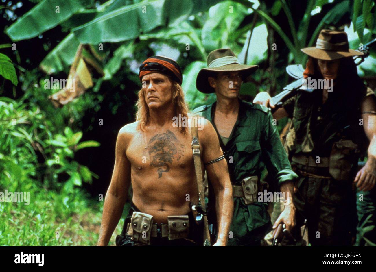 NICK NOLTE, NIGEL HAVERS, FAREWELL TO THE KING, 1989 Stock Photo - Alamy