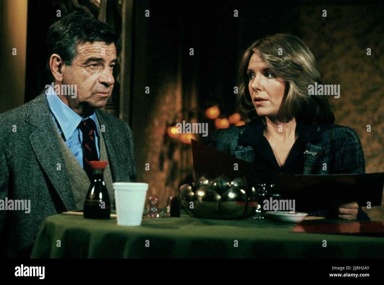 WALTER MATTHAU, JILL CLAYBURGH, FIRST MONDAY IN OCTOBER, 1981 Stock ...