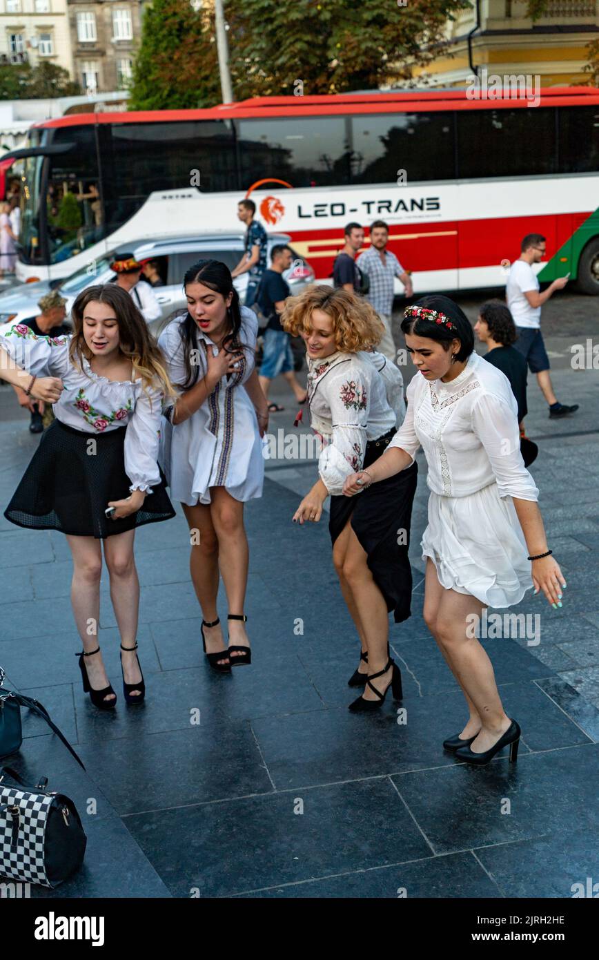 Liviv, Liviv Oblast, Ukraine. 24th Aug, 2022. Lviv celebrates Ukraine's ...