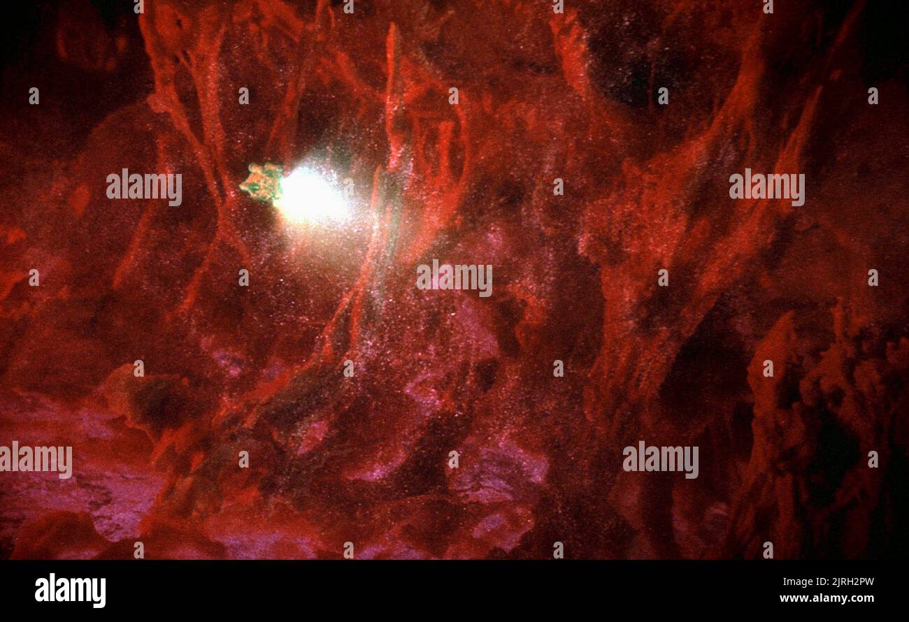 MINITURE SUBMARINE INSIDE HUMAN BODY, INNERSPACE, 1987 Stock Photo - Alamy