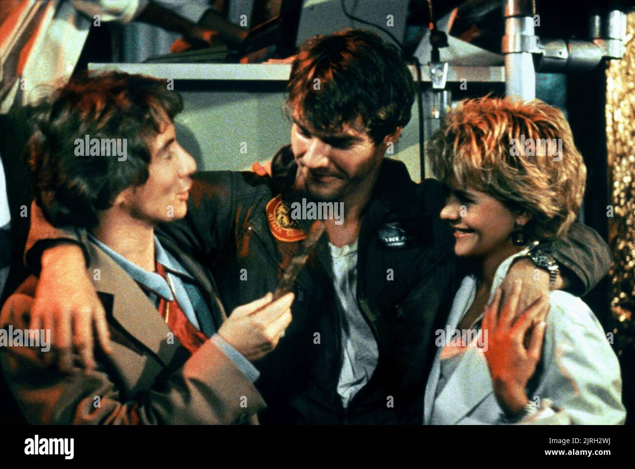 MARTIN SHORT, DENNIS QUAID, MEG RYAN, INNERSPACE, 1987 Stock Photo - Alamy