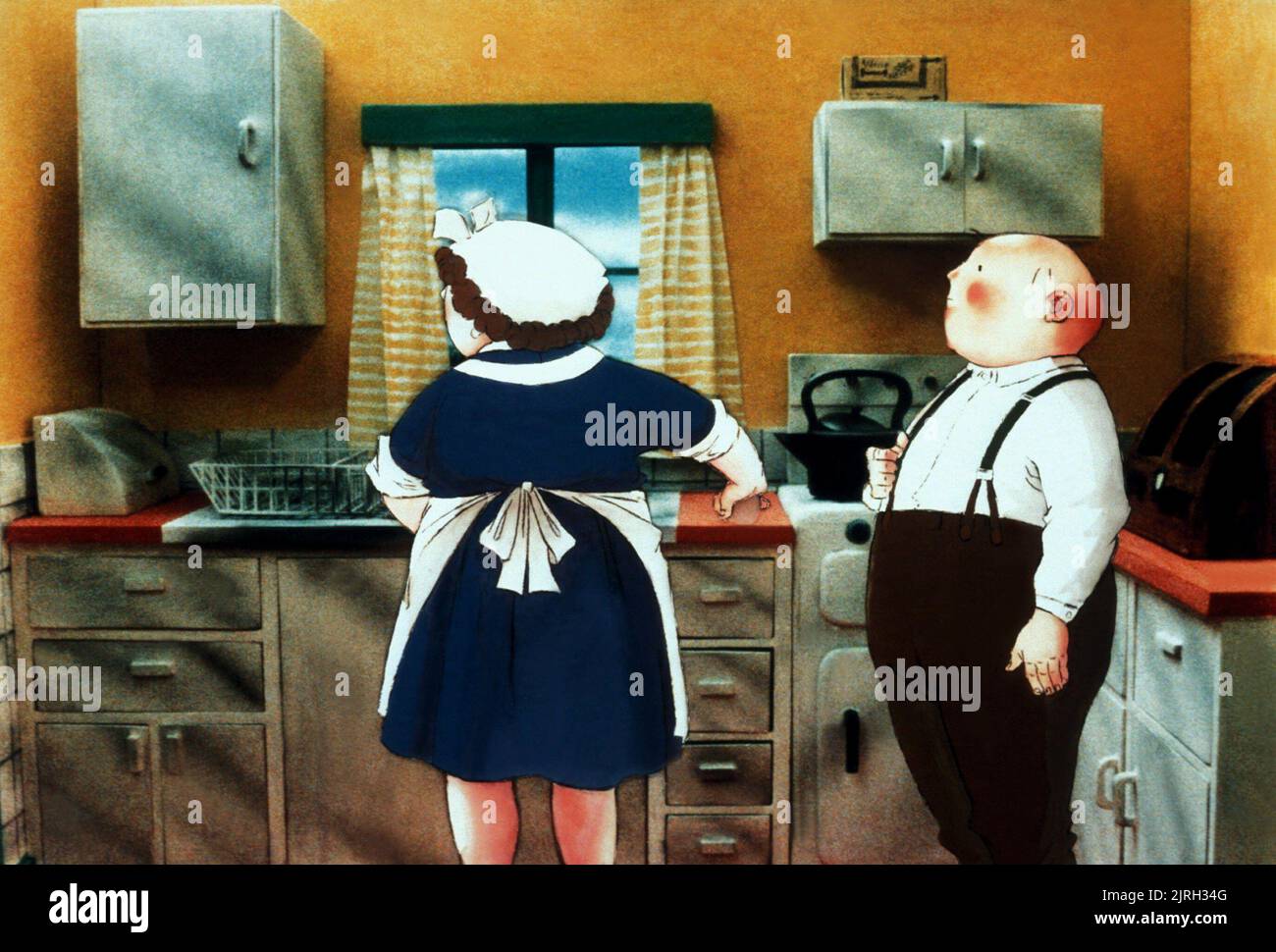 HILDA BLOGGS, JIM BLOGGS, WHEN THE WIND BLOWS, 1987 Stock Photo - Alamy