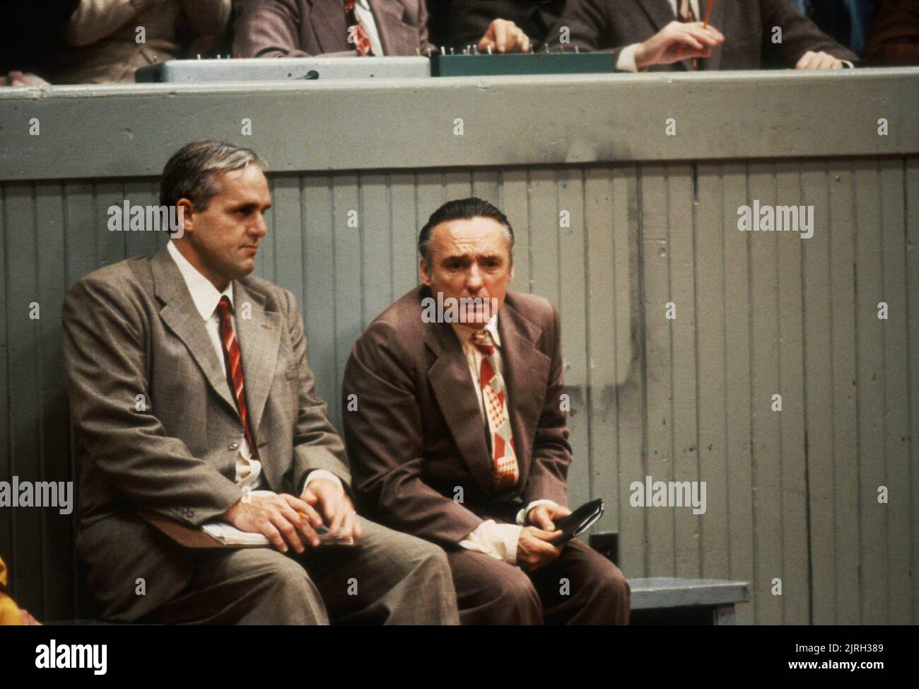 SCENE WITH DENNIS HOPPER, HOOSIERS, 1986 Stock Photo - Alamy