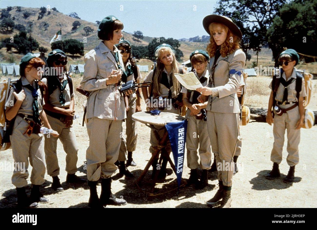 MARY GROSS, SHELLEY LONG, TROOP BEVERLY HILLS, 1989 Stock Photo - Alamy