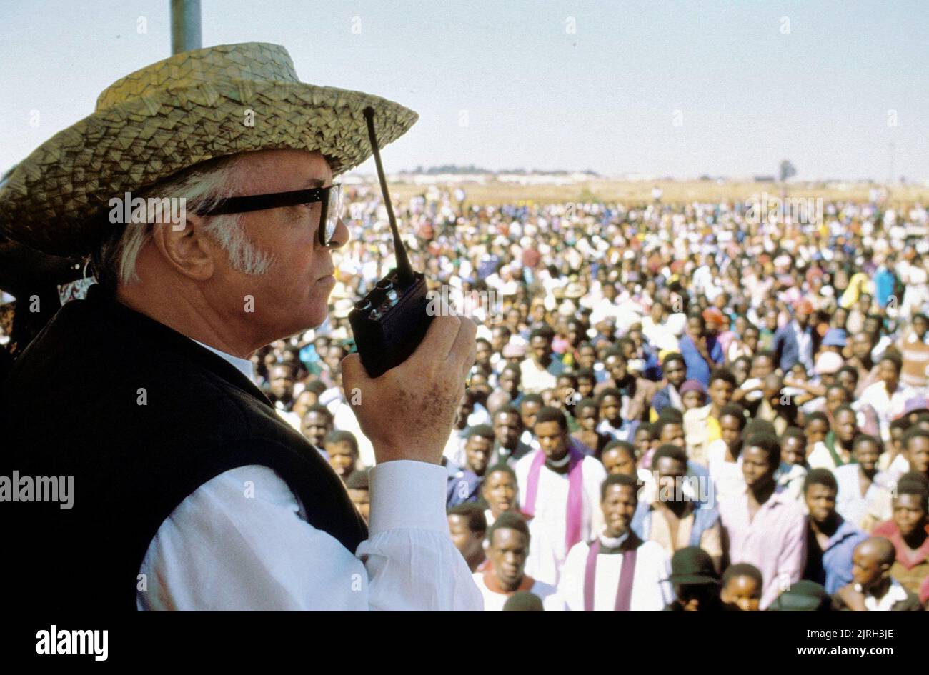 RICHARD ATTENBOROUGH, CRY FREEDOM, 1987 Stock Photo - Alamy