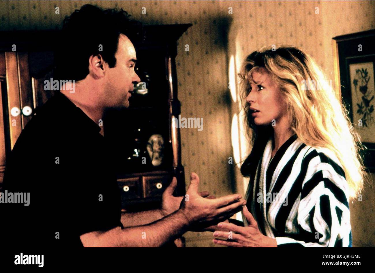DAN AYKROYD, KIM BASINGER, MY STEPMOTHER IS AN ALIEN, 1988 Stock Photo ...