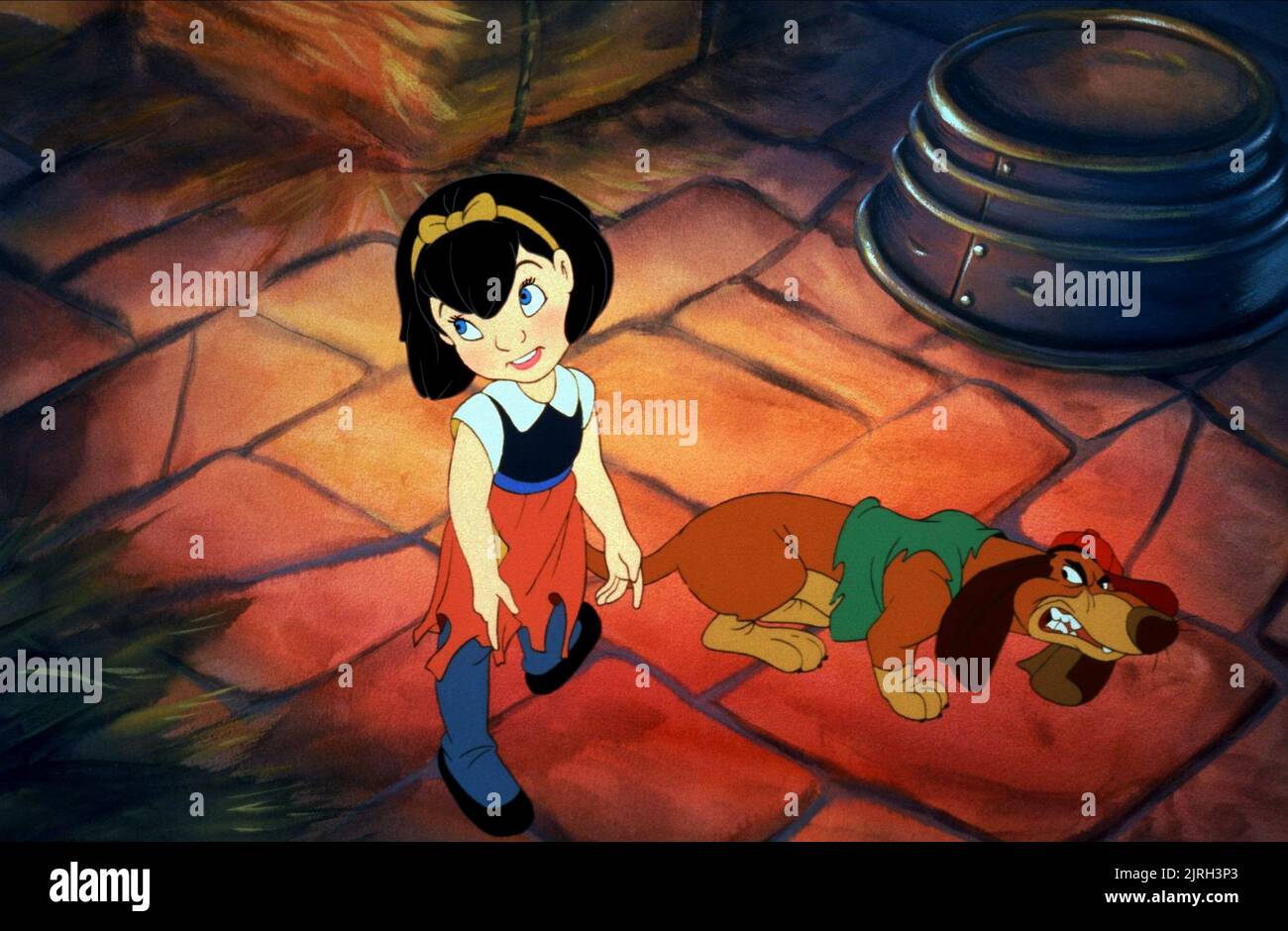 FILM SCENE, ALL DOGS GO TO HEAVEN, 1989 Stock Photo - Alamy