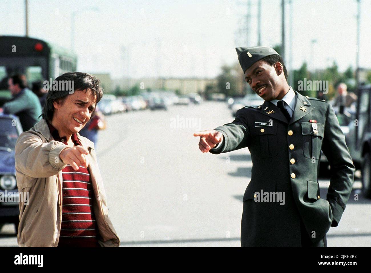 DUDLEY MOORE, EDDIE MURPHY, BEST DEFENSE, 1984 Stock Photo - Alamy