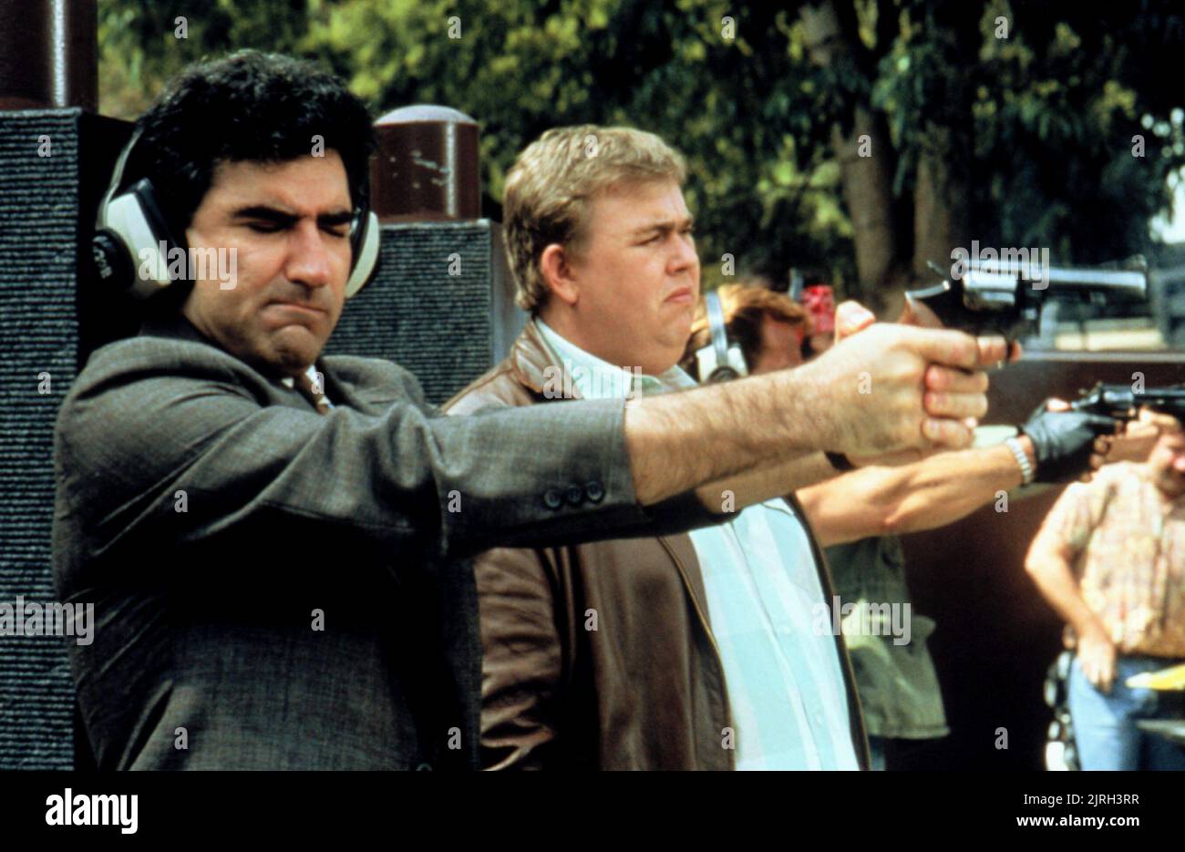 EUGENE LEVY, JOHN CANDY, ARMED AND DANGEROUS, 1986 Stock Photo - Alamy