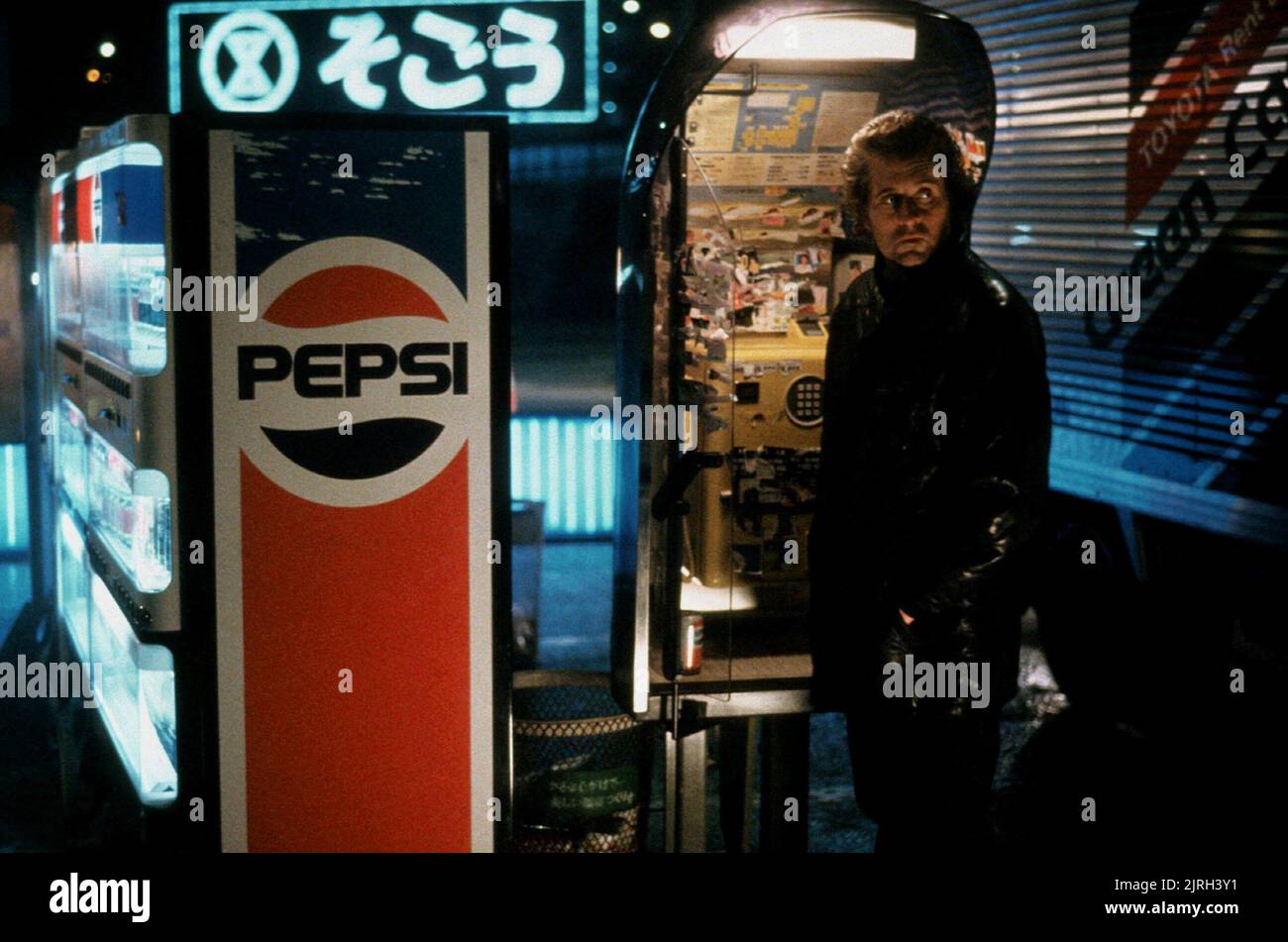 MICHAEL DOUGLAS, BLACK RAIN, 1989 Stock Photo - Alamy