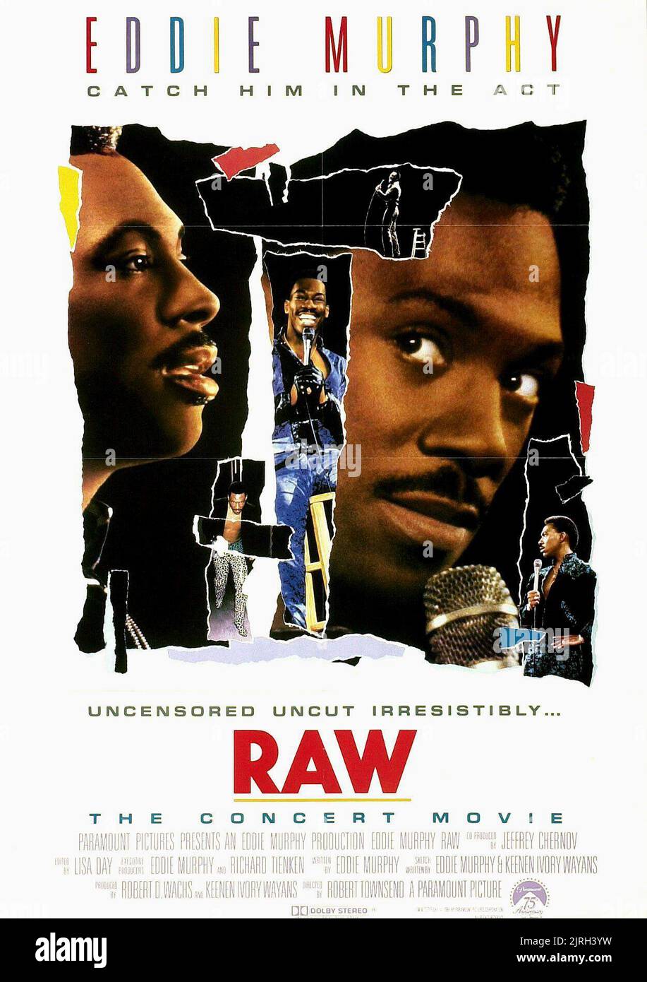 FILM POSTER, RAW, 1987 Stock Photo - Alamy