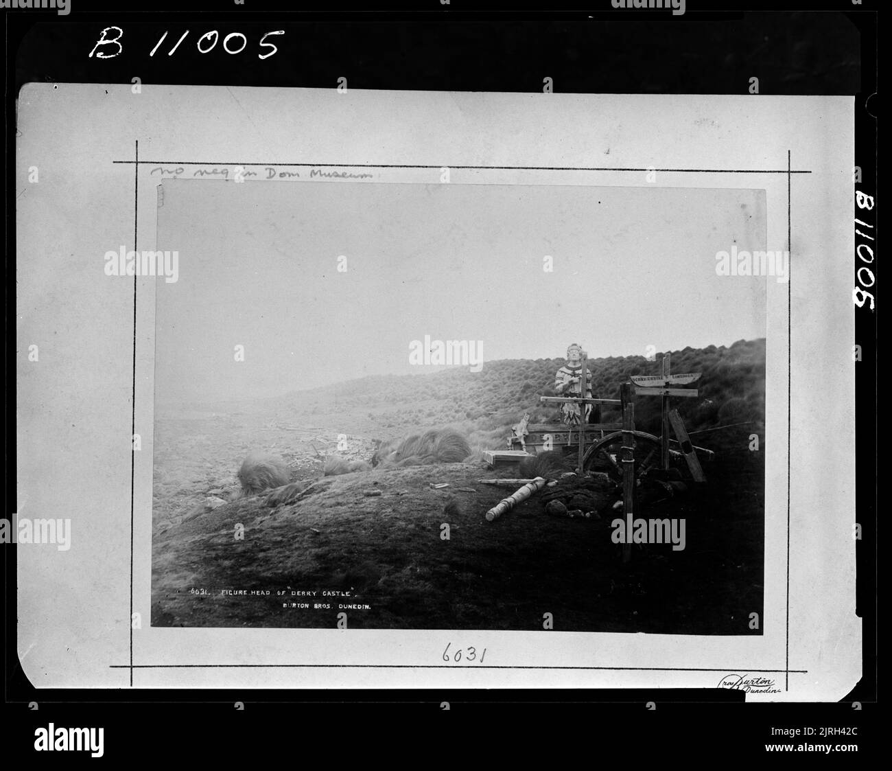 Copy of a photograph by Burton Brothers Studio of the ship "Derry ...