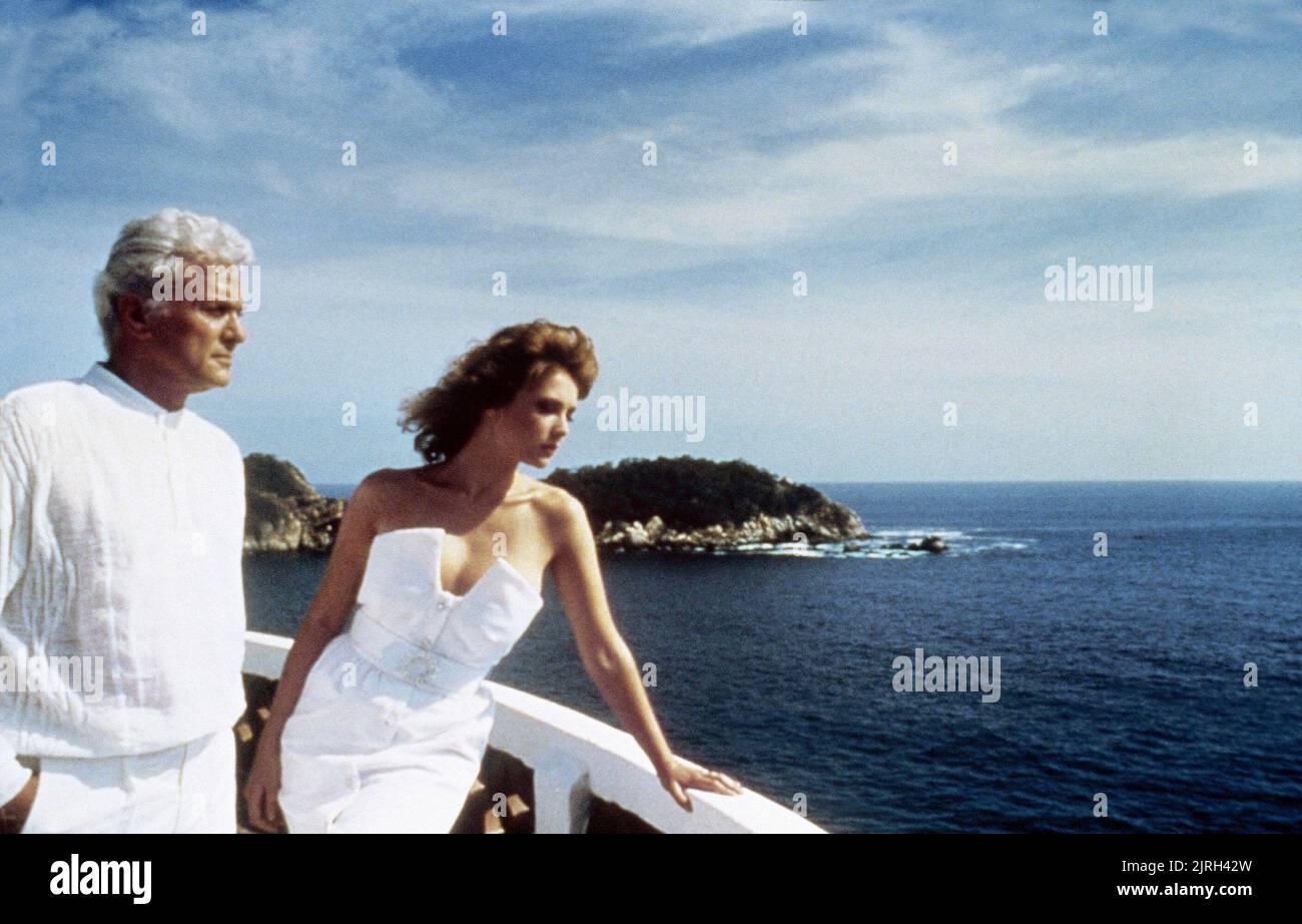 TONY CURTIS, EMMA SAMMS, MURDER IN THREE ACTS, 1986 Stock Photo - Alamy