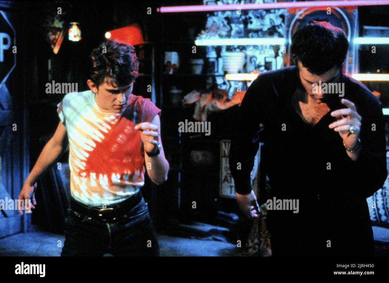 CHARLIE SCHLATTER, DAVID KEITH, HEARTBREAK HOTEL, 1988 Stock Photo - Alamy