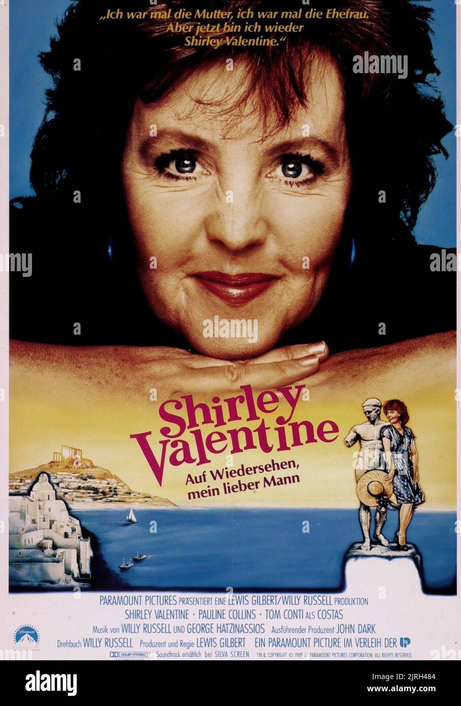 Shirley valentine film poster hi-res stock photography and images - Alamy