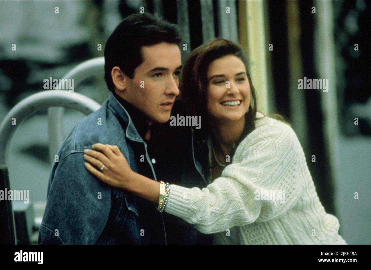 JOHN CUSACK, DEMI MOORE, ONE CRAZY SUMMER, 1986 Stock Photo - Alamy