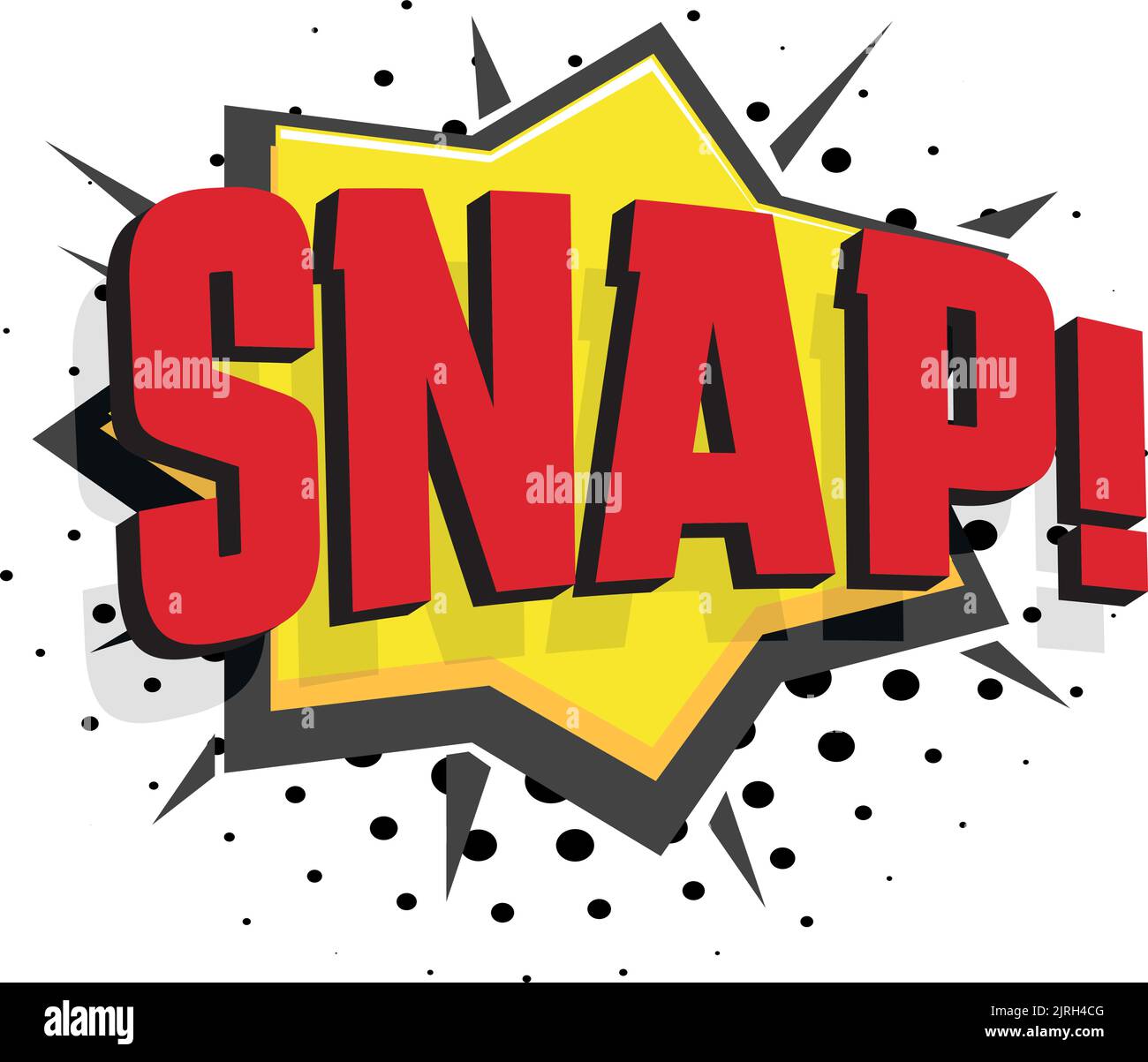 Snap text hi-res stock photography and images - Alamy