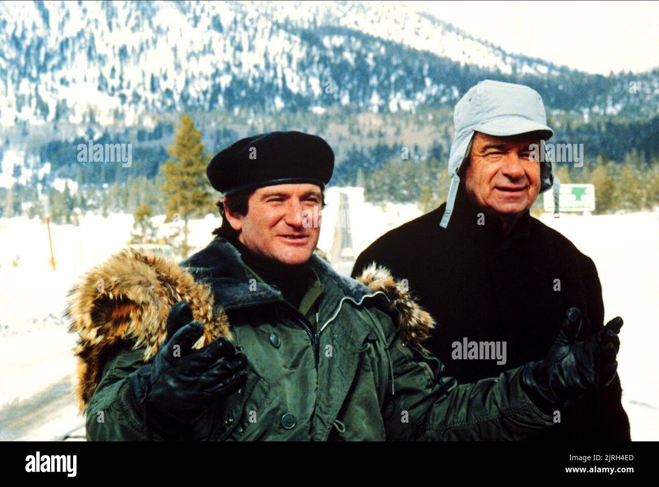 ROBIN WILLIAMS, WALTER MATTHAU, THE SURVIVORS, 1983 Stock Photo - Alamy