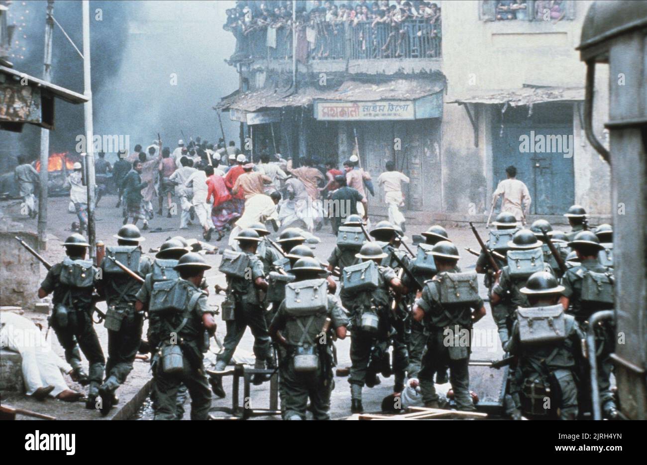 INDIAN DEMONSTRATION, GANDHI, 1982 Stock Photo - Alamy