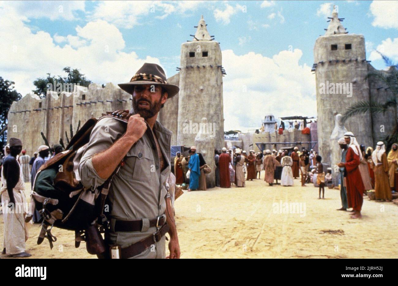 RICHARD CHAMBERLAIN, ALLAN QUATERMAIN AND THE LOST CITY OF GOLD, 1986 Stock Photo - Alamy