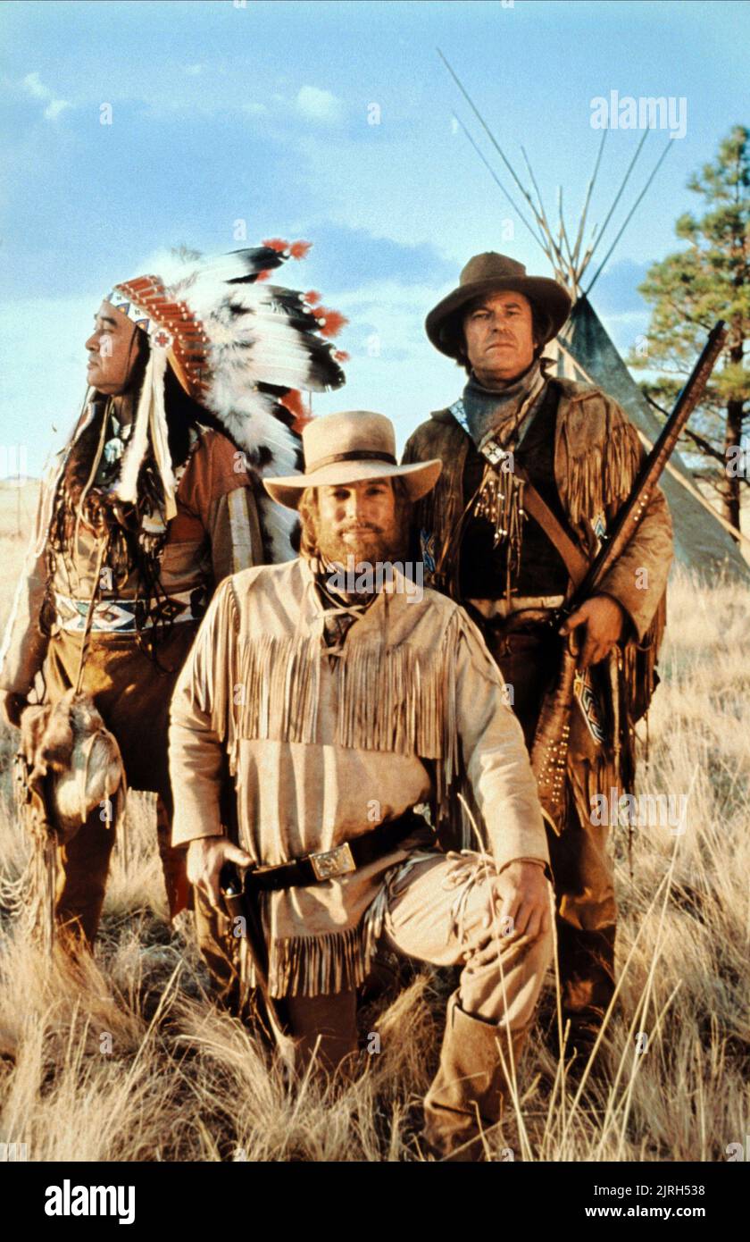 GEORGE AMERICAN HORSE, RICHARD CHAMBERLAIN, RIP TORN, DREAM WEST, 1986 ...