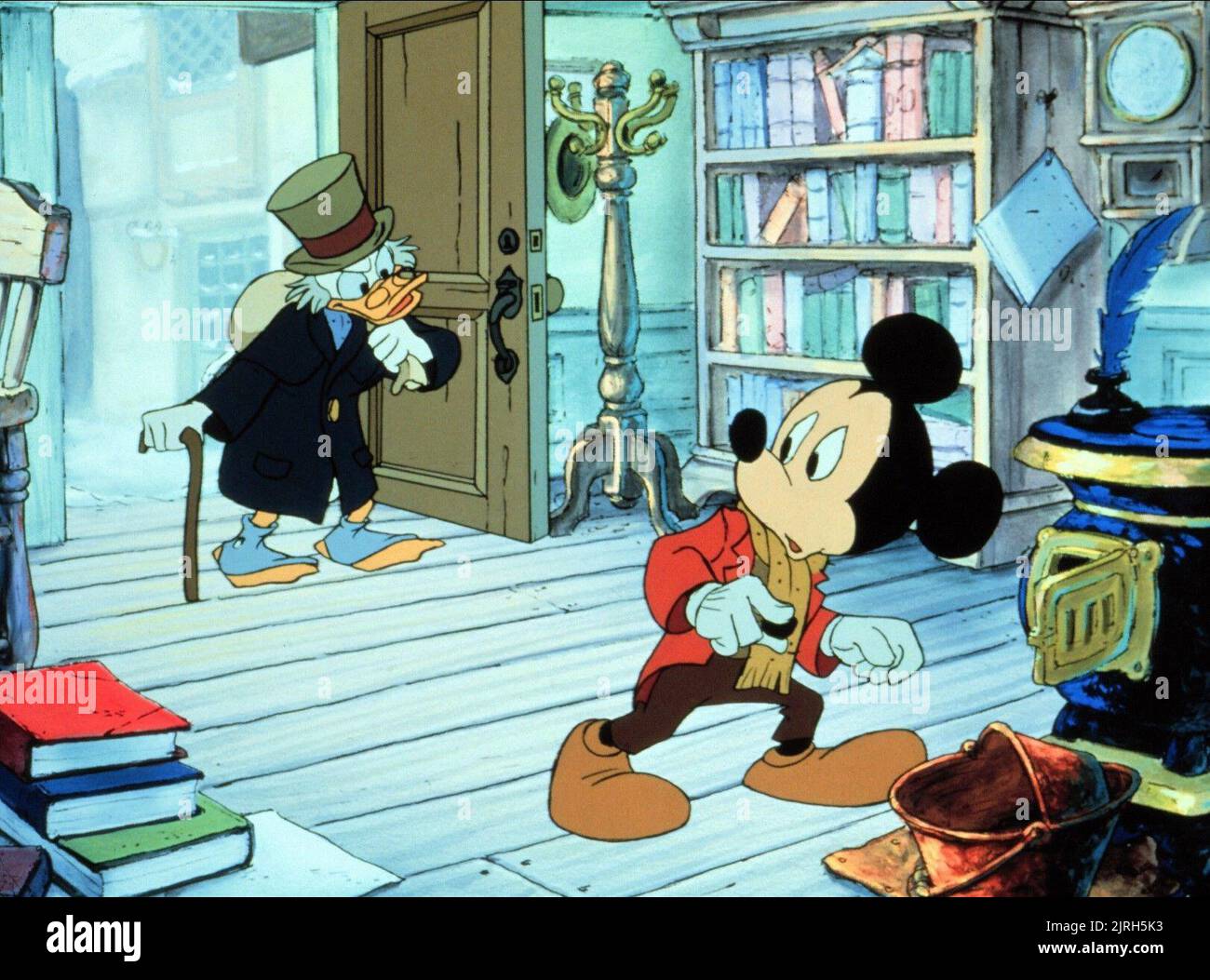 SCROOGE MCDUCK, MICKEY MOUSE, MICKEY'S CHRISTMAS CAROL, 1983 Stock Photo - Alamy