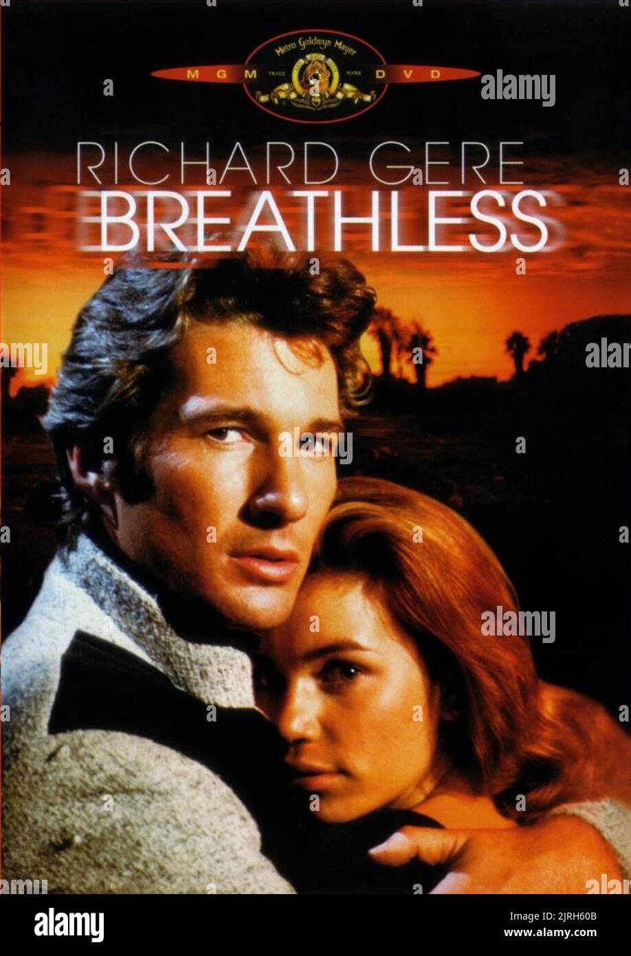 RICHARD GERE, VALERIE KAPRISKY POSTER, BREATHLESS, 1983 Stock Photo - Alamy
