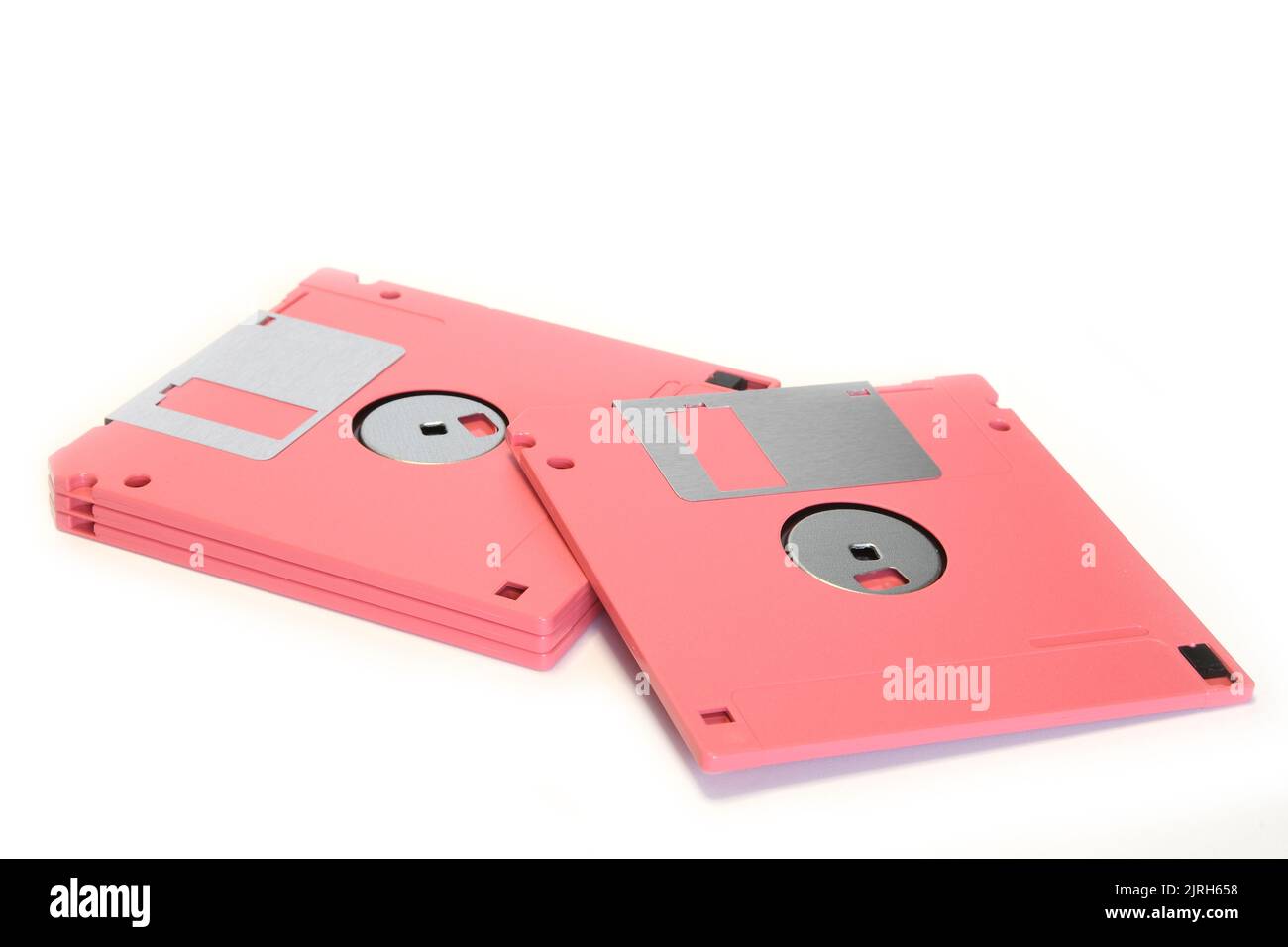 colored floppy diskettes isolated on white Stock Photo - Alamy