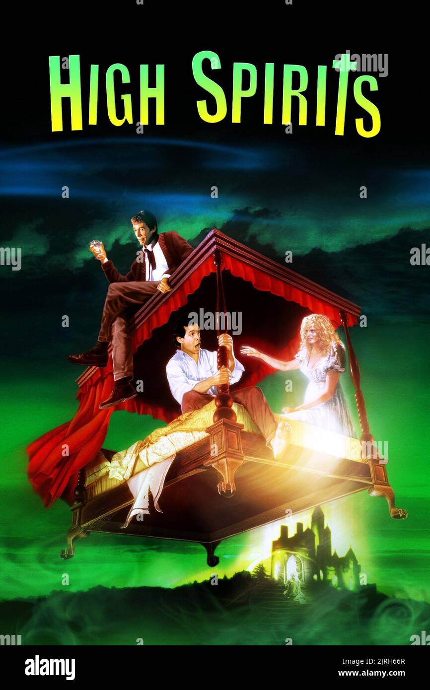 PETER O'TOOLE, STEVE GUTTENBERG, DARYL HANNAH, HIGH SPIRITS, 1988 Stock Photo - Alamy