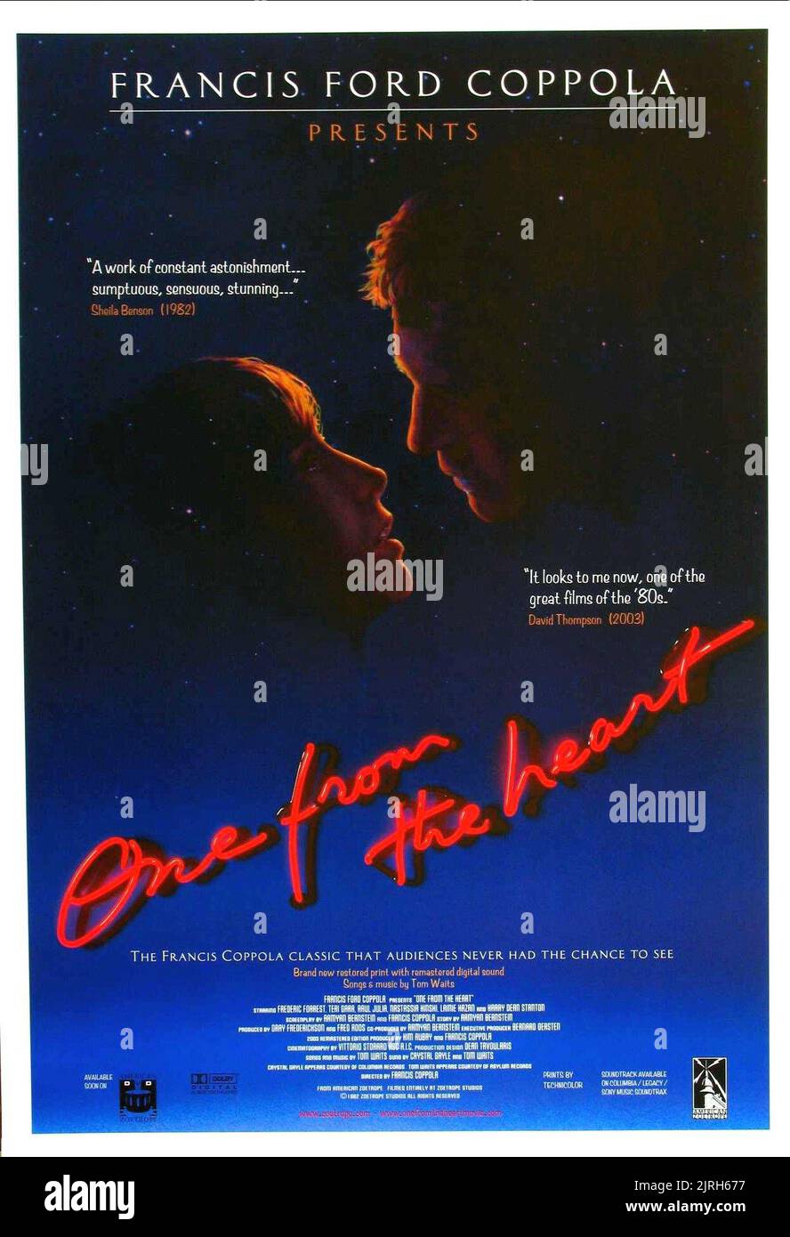 One Heart From The Movie