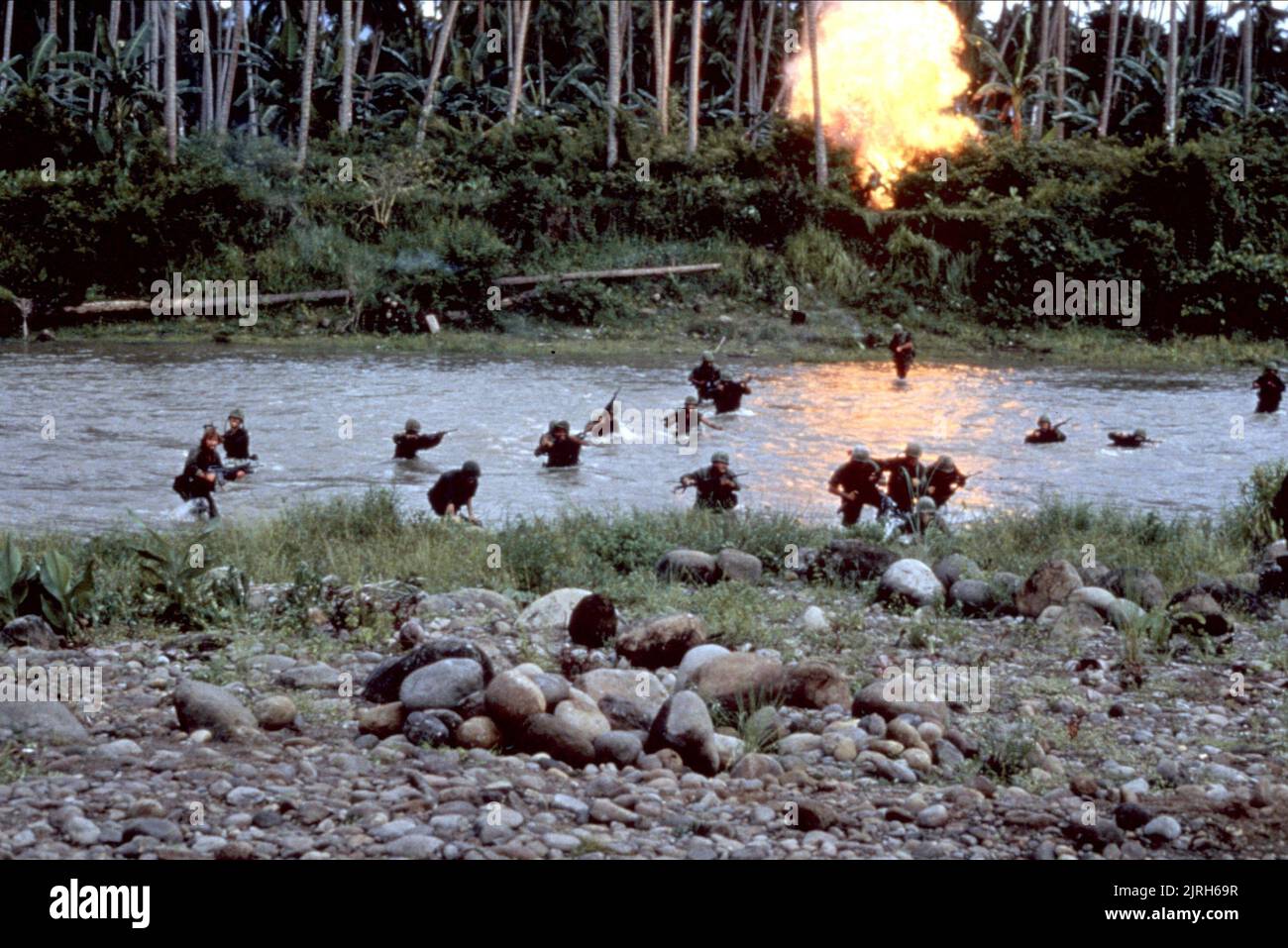 EXPLOSION SCENE, MISSING IN ACTION, 1984 Stock Photo - Alamy