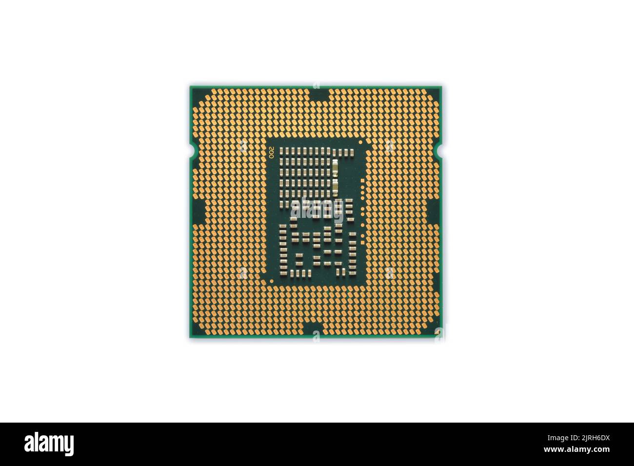 cpu processor chip isolated on white Stock Photo - Alamy