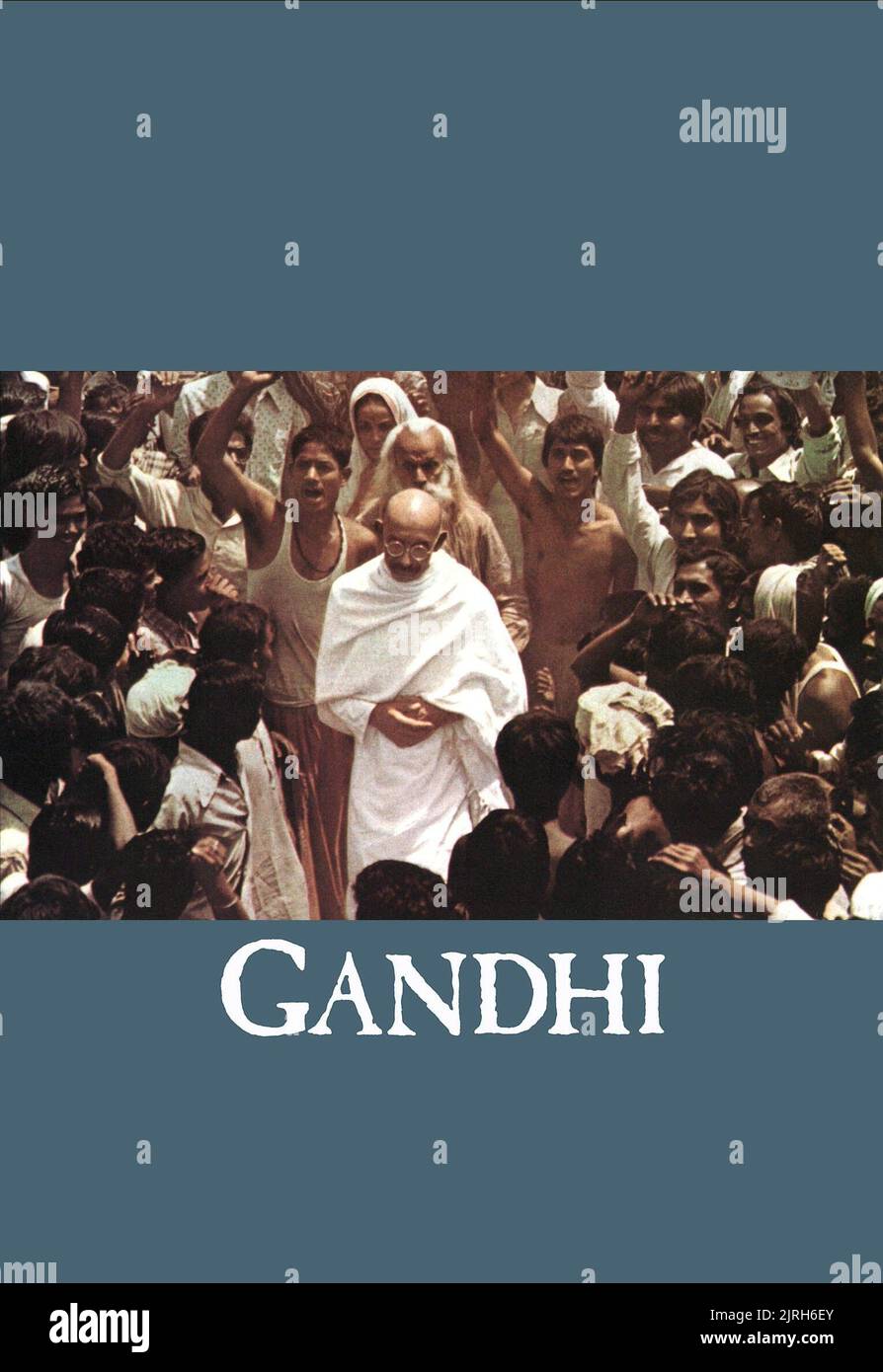 Gandhi 1982 poster hi-res stock photography and images - Alamy