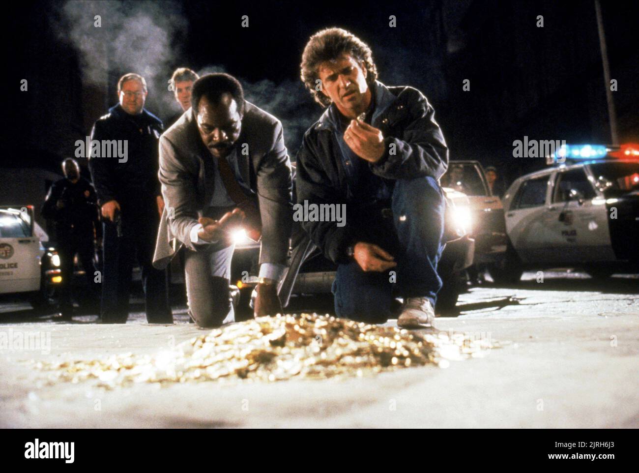 DANNY GLOVER, MEL GIBSON, LETHAL WEAPON 2, 1989 Stock Photo - Alamy