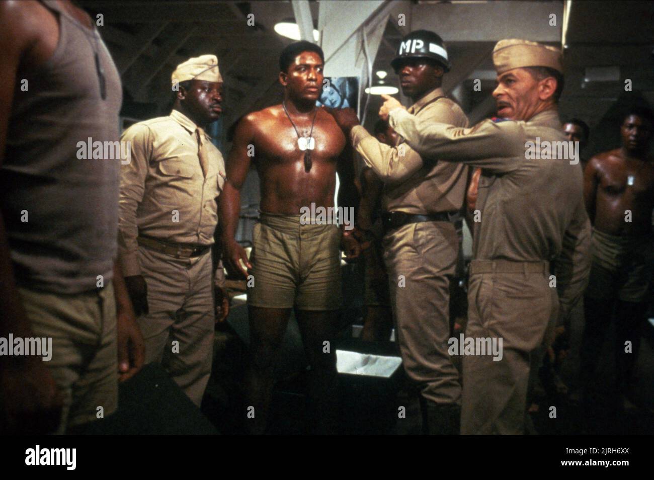 HOWARD E. ROLLINS JR., ADOLPH CAESAR, A SOLDIER'S STORY, 1984 Stock ...