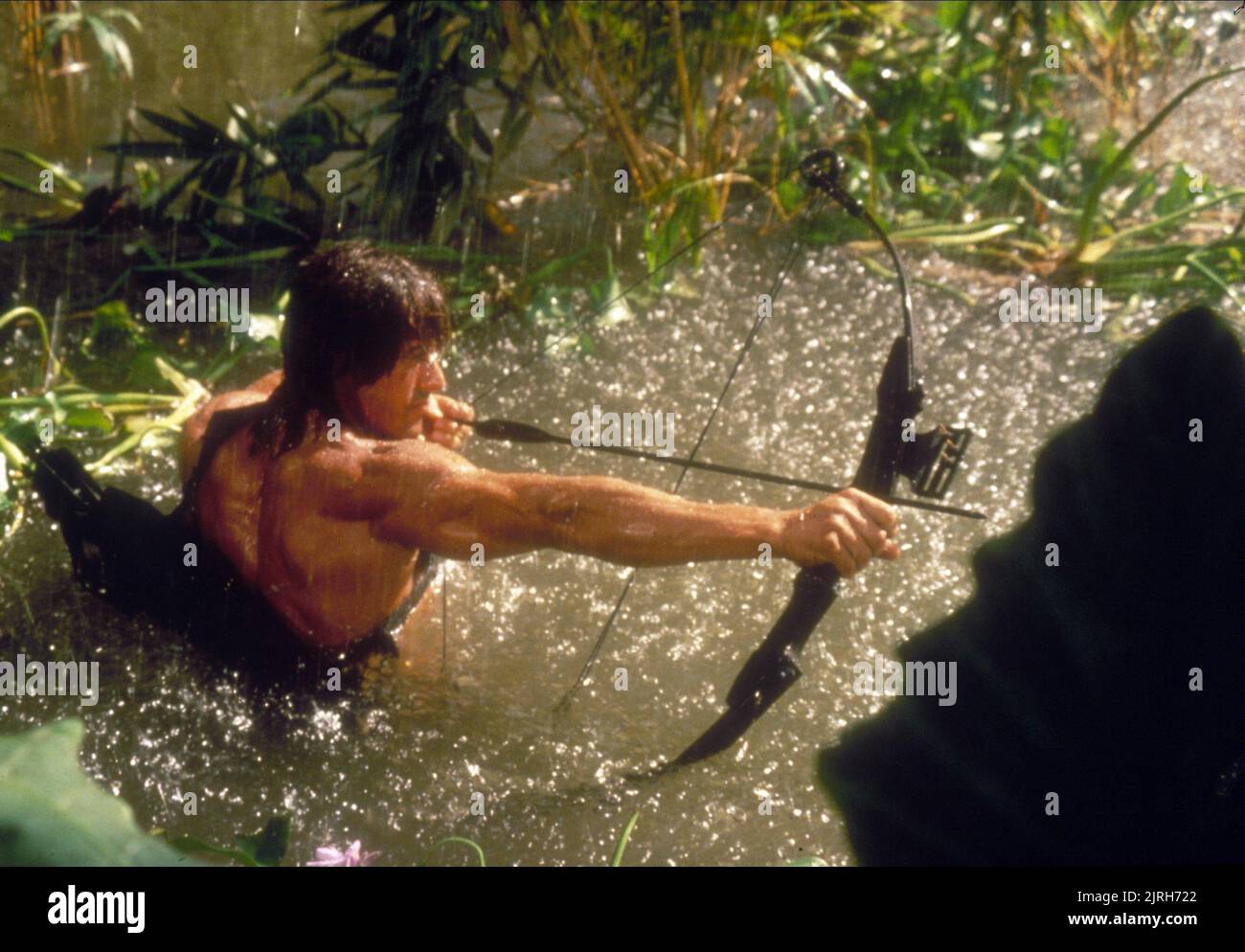 SYLVESTER STALLONE, RAMBO: FIRST BLOOD PART II, 1985 Stock Photo - Alamy