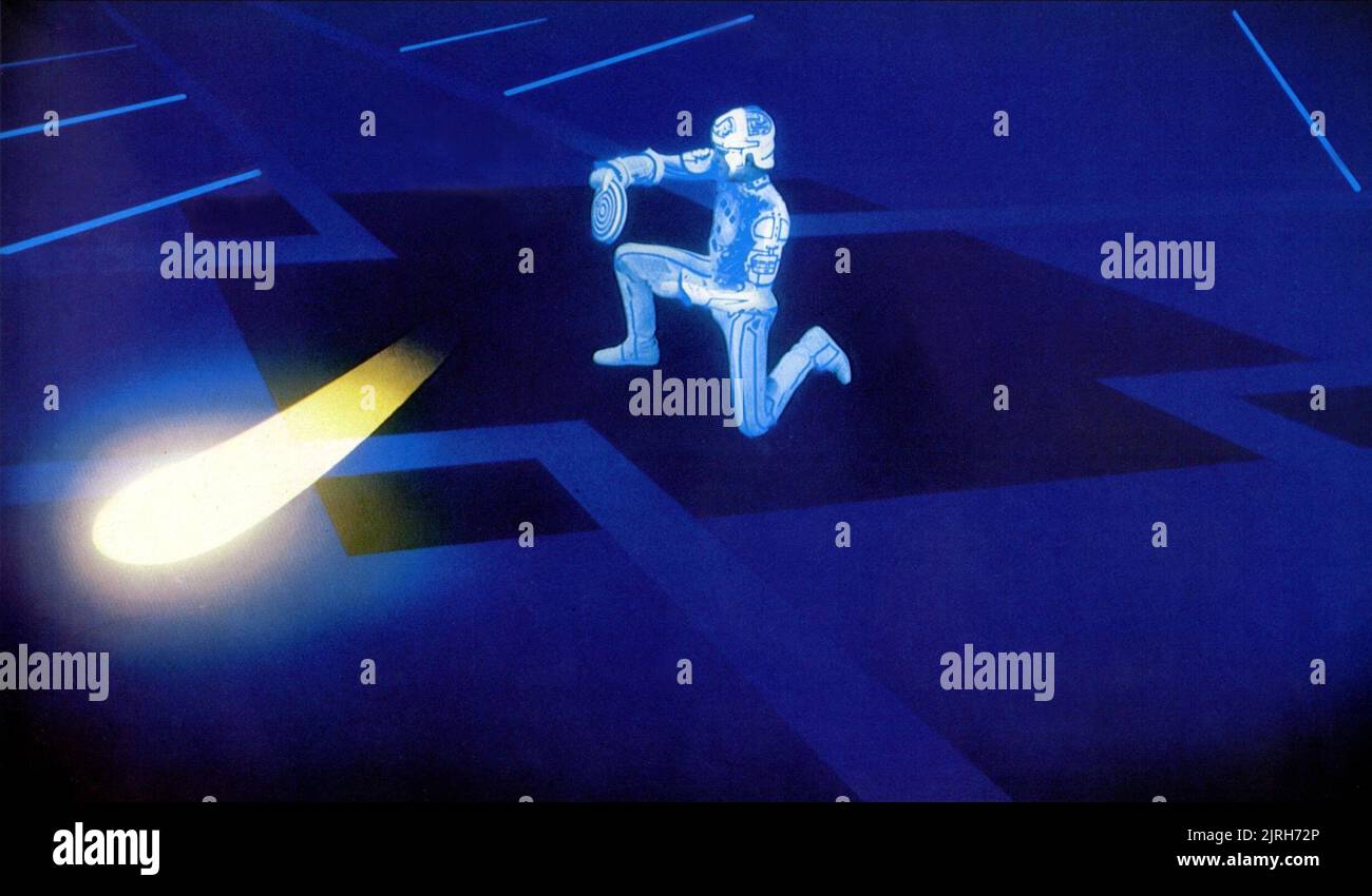 MOVIE SCENE, TRON, 1982 Stock Photo - Alamy