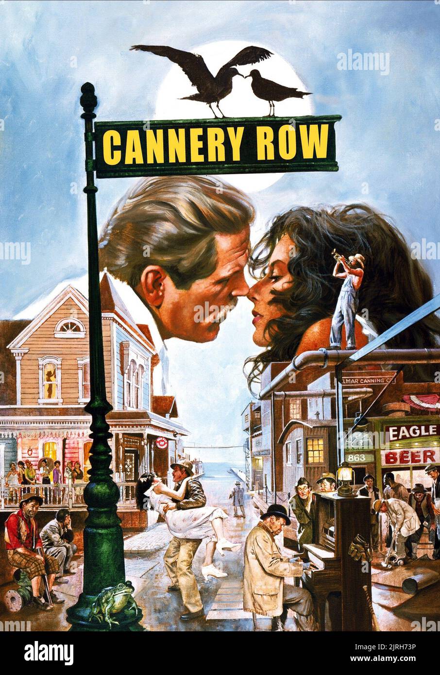 NICK NOLTE, DEBRA WINGER, CANNERY ROW, 1982 Stock Photo - Alamy