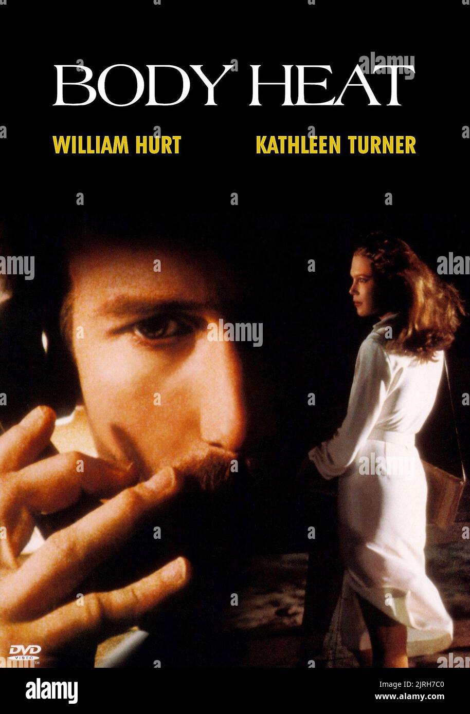 WILLIAM HURT, KATHLEEN TURNER POSTER, BODY HEAT, 1981 Stock Photo - Alamy