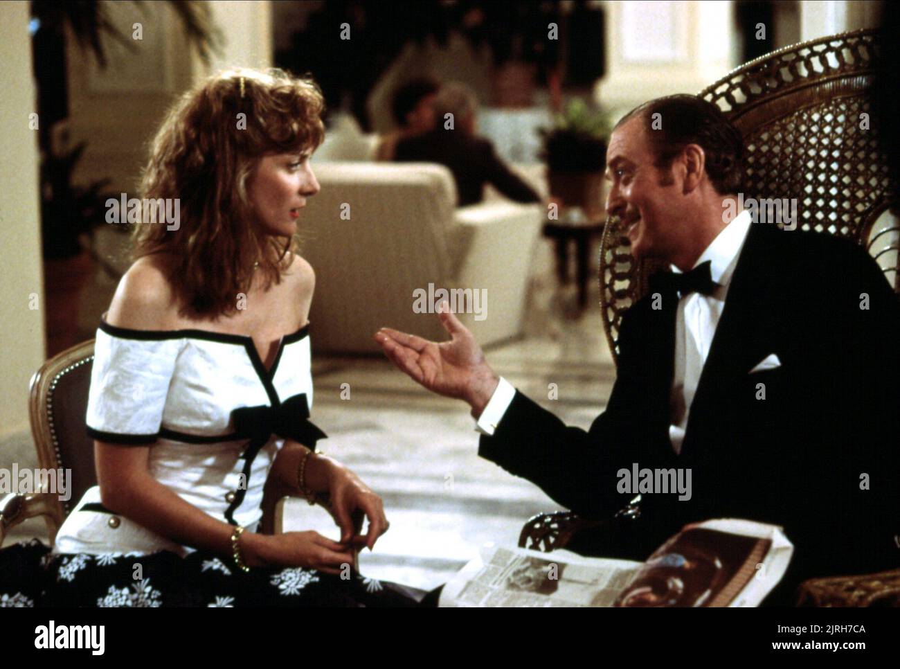 GLENNE HEADLY, MICHAEL CAINE, DIRTY ROTTEN SCOUNDRELS, 1988 Stock Photo ...