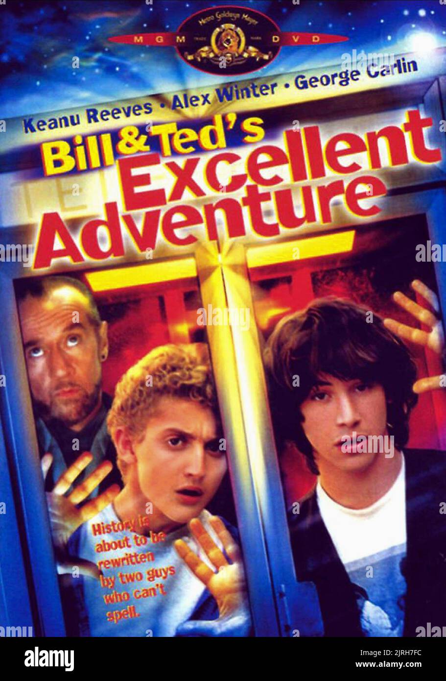 ALEX WINTER, KEANU REEVES POSTER, BILL and TED'S EXCELLENT ADVENTURE ...