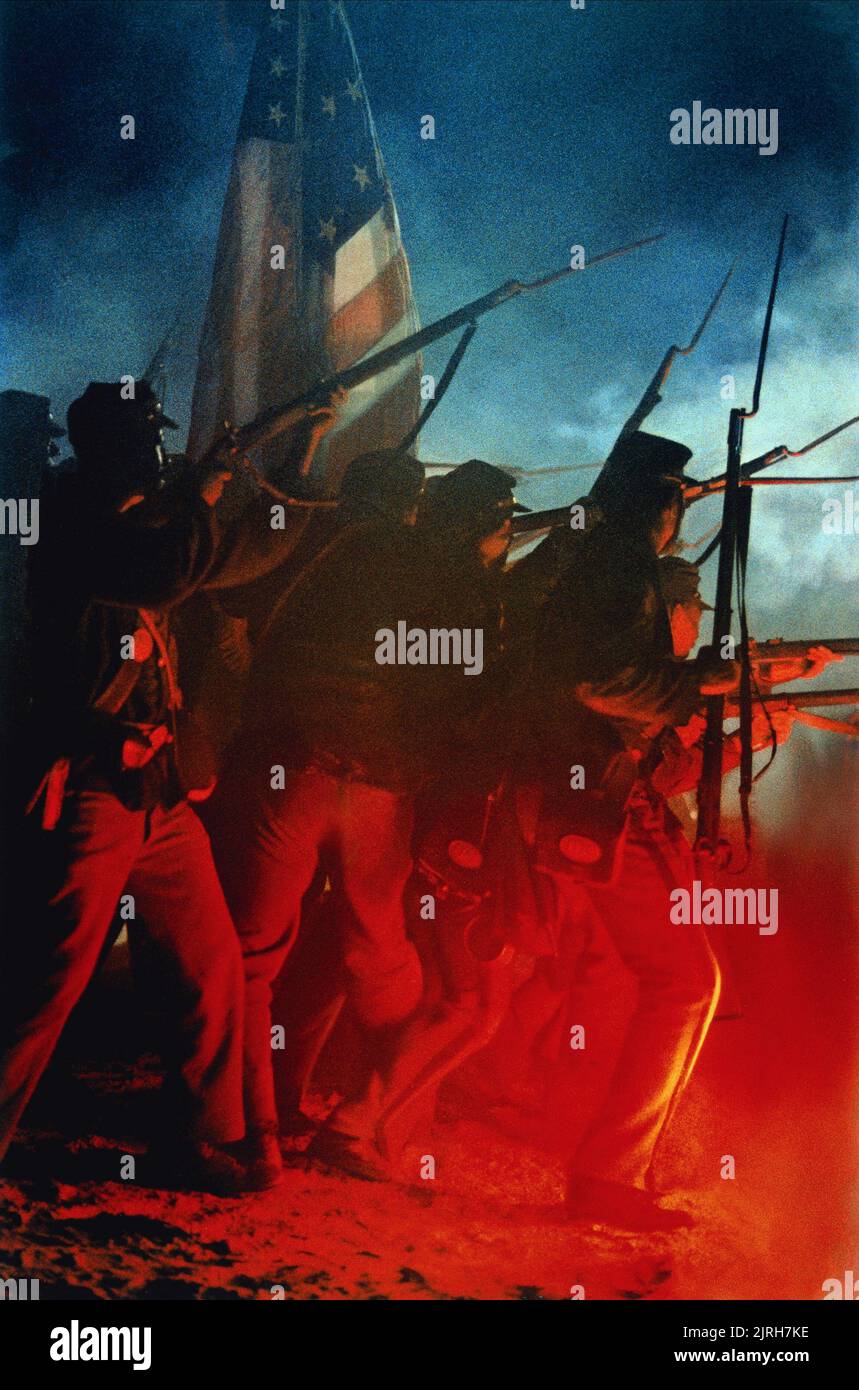 BATTLE SCENE, GLORY, 1989 Stock Photo - Alamy