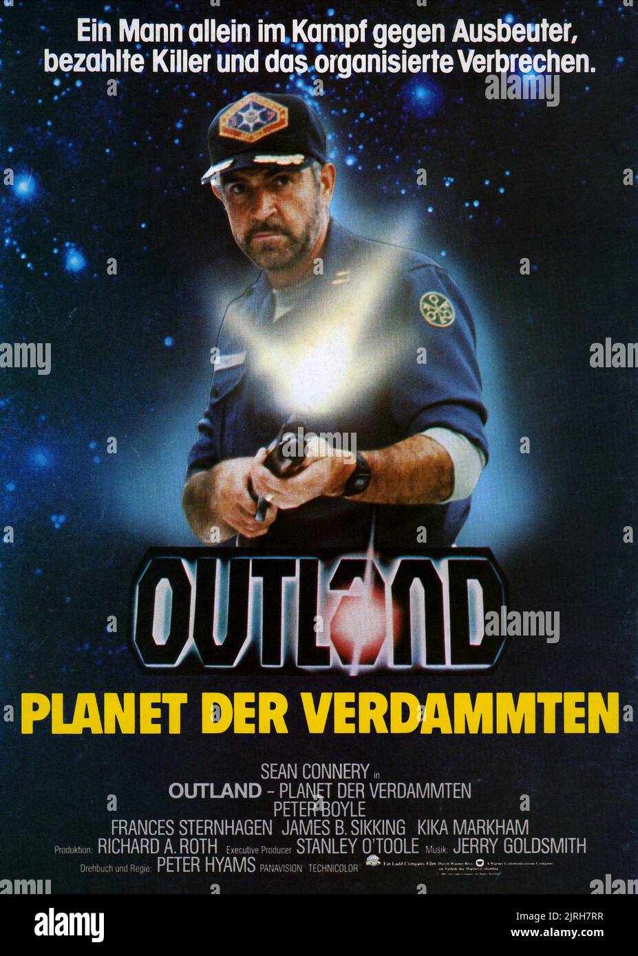 SEAN CONNERY POSTER, OUTLAND, 1981 Stock Photo - Alamy