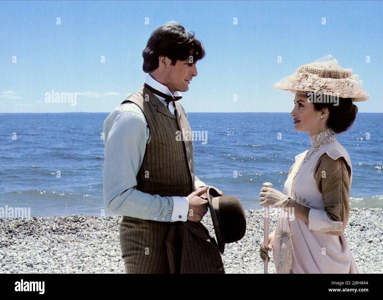 CHRISTOPHER REEVE, JANE SEYMOUR, SOMEWHERE IN TIME, 1980 Stock Photo ...