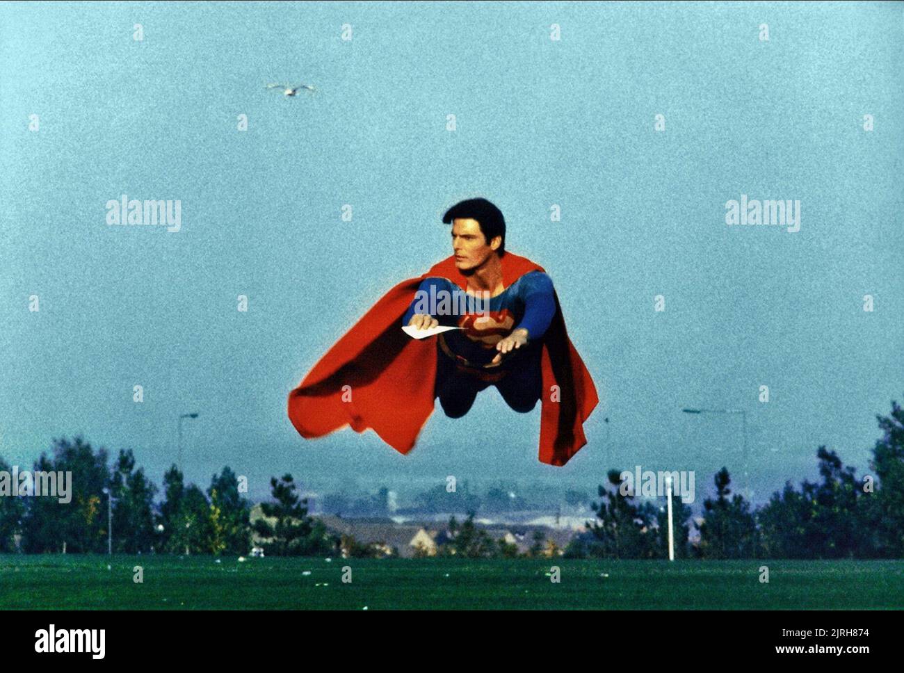 Wallpaper Christopher Reeve Flying