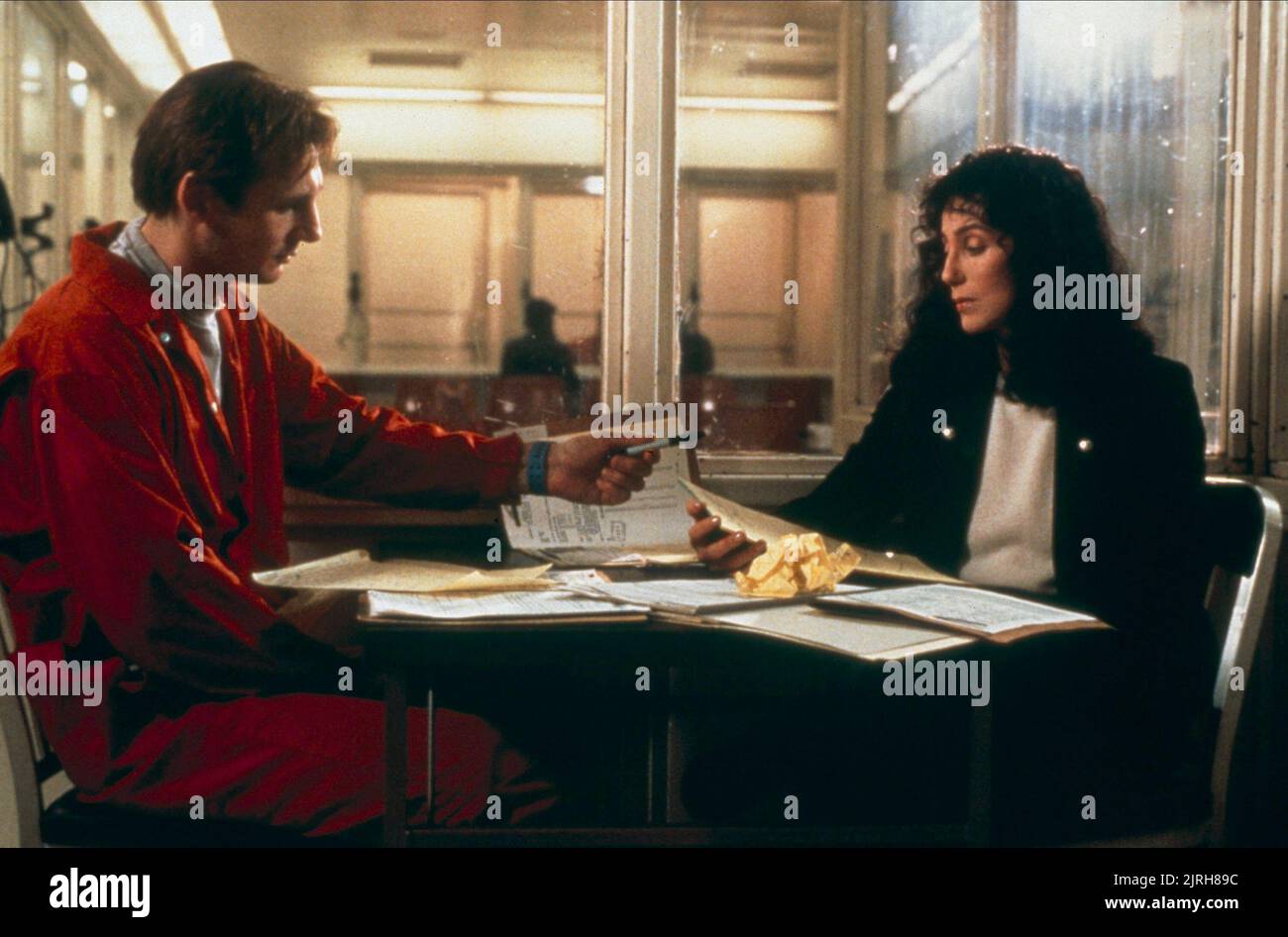 LIAM NEESON, CHER, SUSPECT, 1987 Stock Photo - Alamy